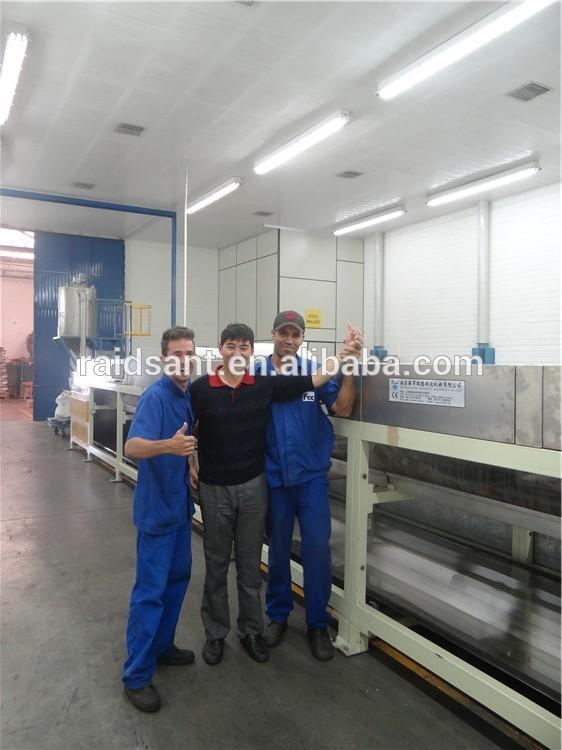 Melt chemical material steel belt granulator rotoformer