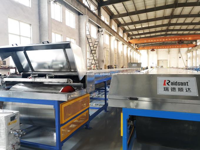 Melt chemical material steel belt granulator rotoformer